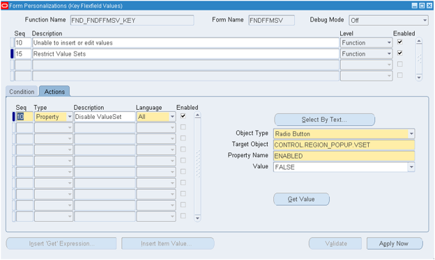 Restricting Insert And Update Access To Key Flexfield Segment Values Part 2